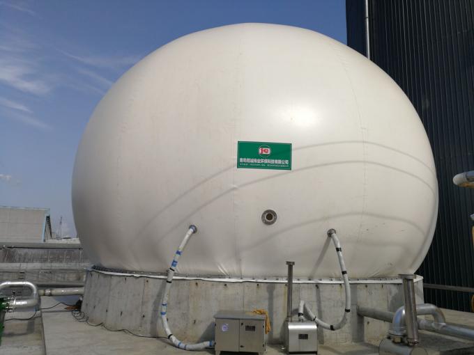 Farm Waste Anaerobic Digester Tank 800m3 Small Scale Biogas Digester