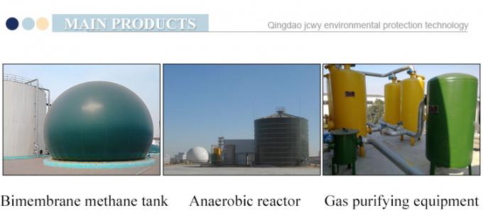 Wastewater Double Membrane Biogas Holder Biogas Container Internal ...