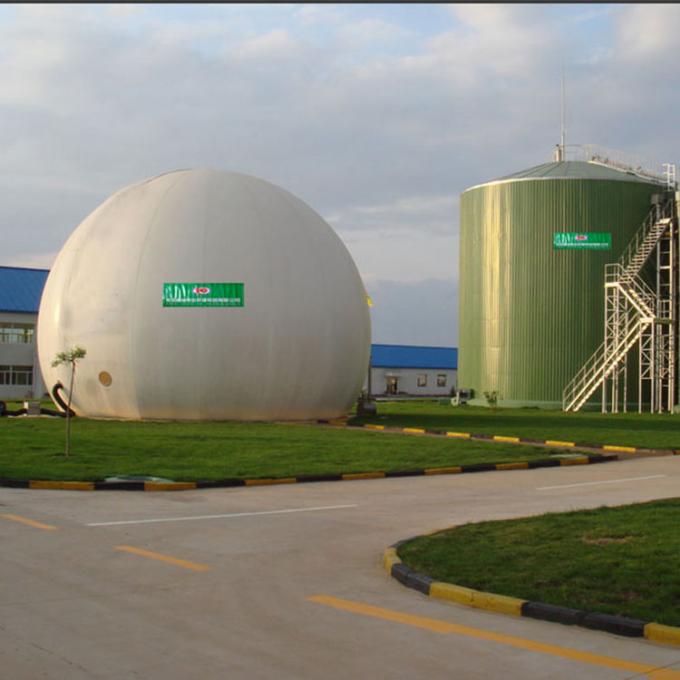 Wastewater Double Membrane Biogas Holder Biogas Container Internal ...
