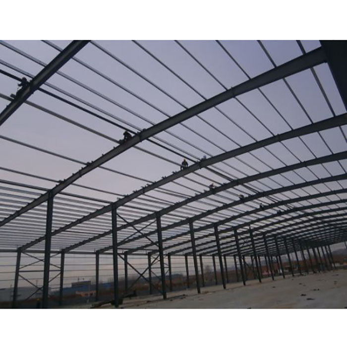 Galvanized Light Metal Frame Pvc Hangar Steel Structure Storage ...