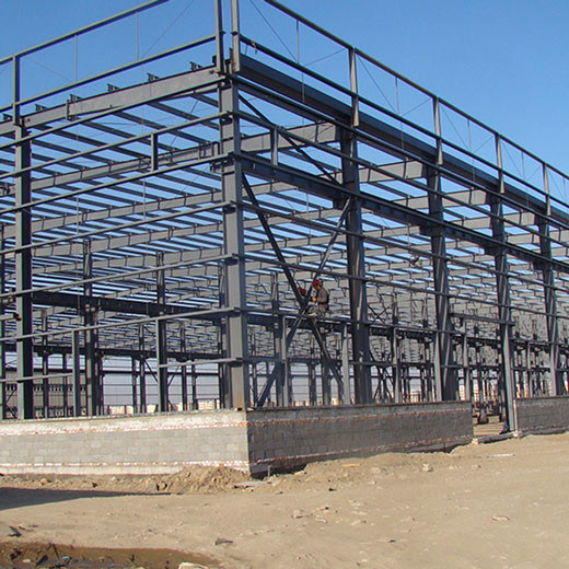 Galvanized Pre Engineering Steel Building Q355B Metal Fabricated Buildings
